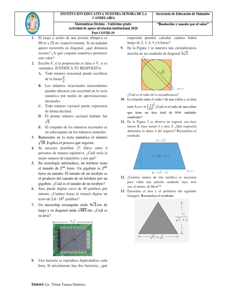 Problemas Matemáticos Avanzados | PDF | Números | Matemáticas