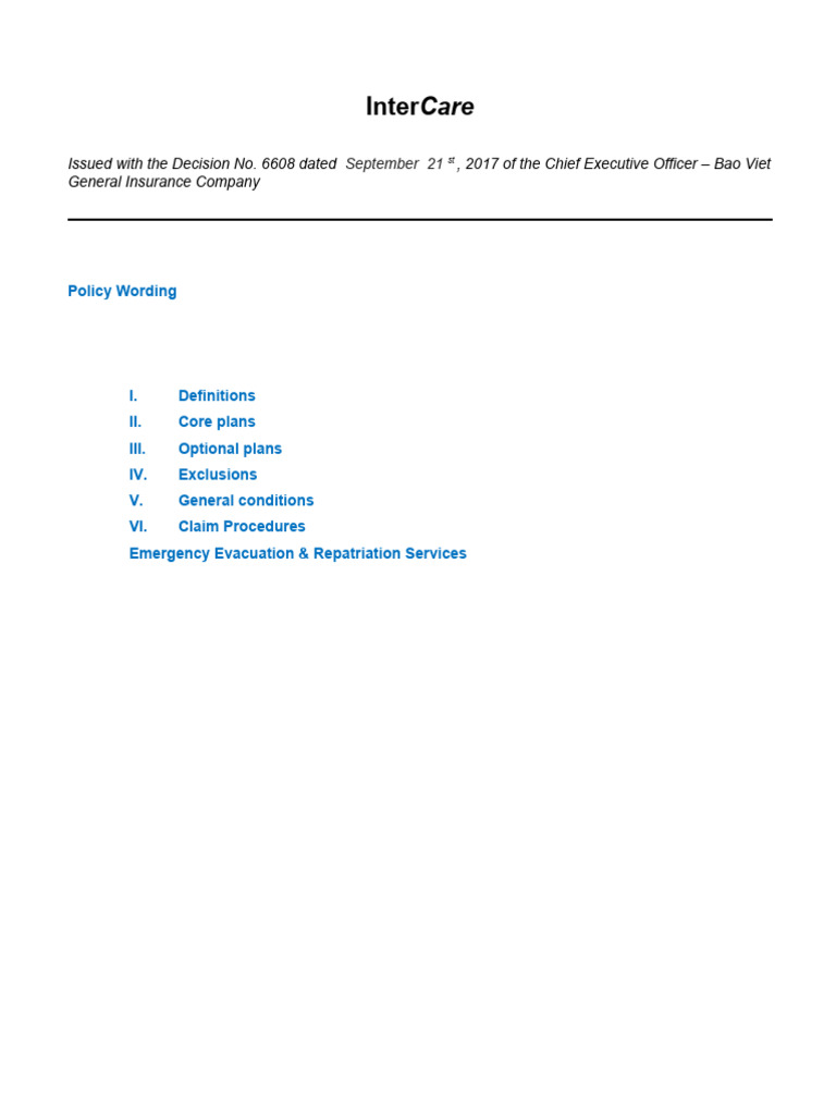 Wording ITC - 6608 (English) | PDF | Physical Examination | Childbirth