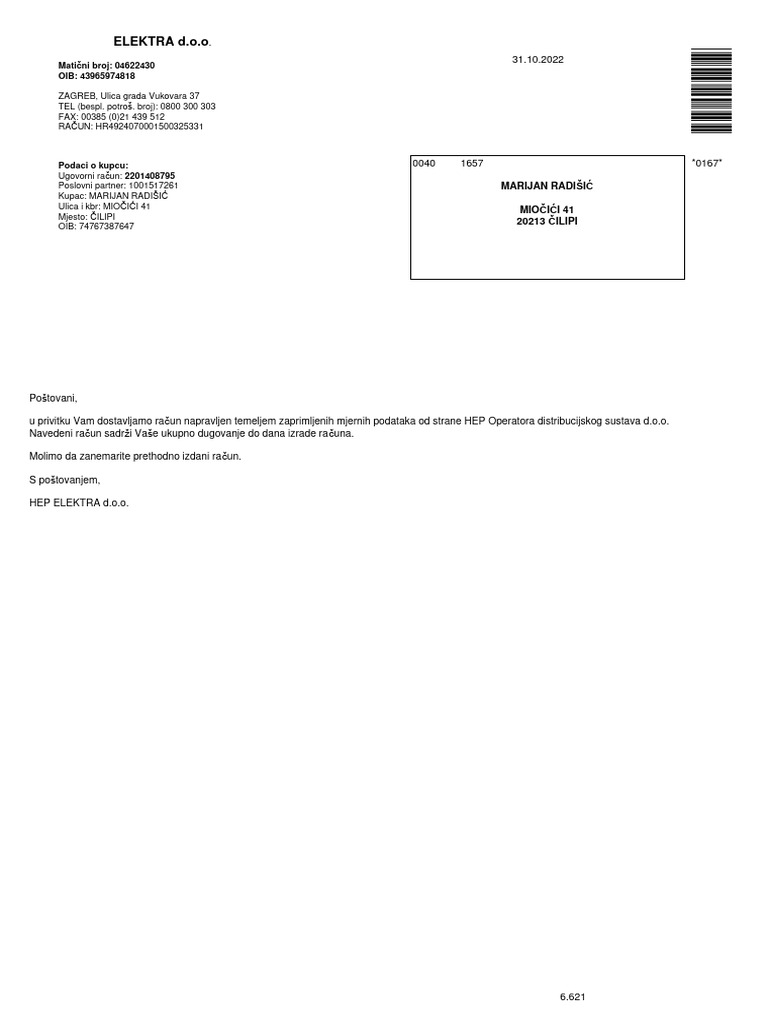 Racun 80003929-5 | PDF