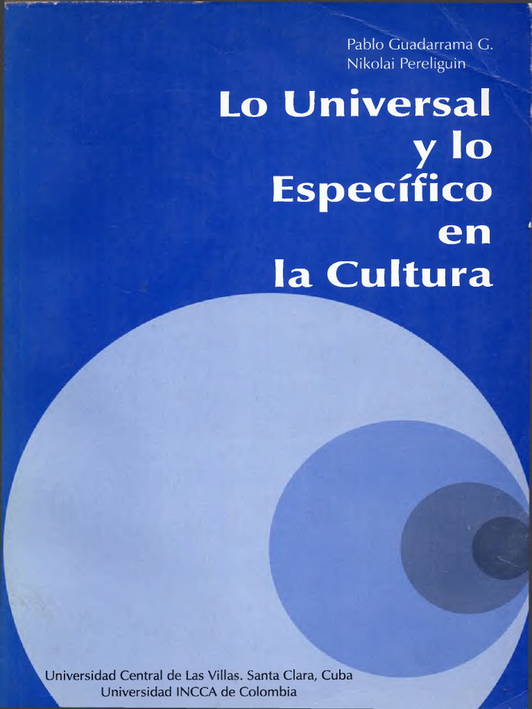 Lo_universal | PDF | marxismo | Conocimiento