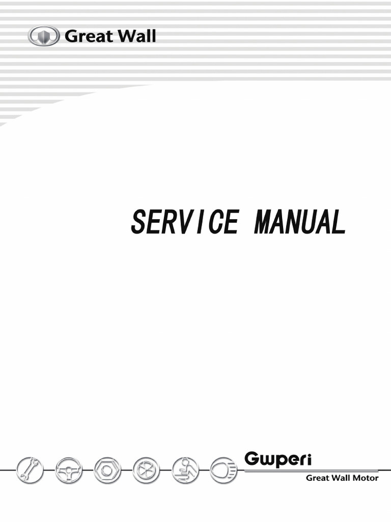 GW Peri Service Manual 02 | PDF | Electrical Connector | Steering