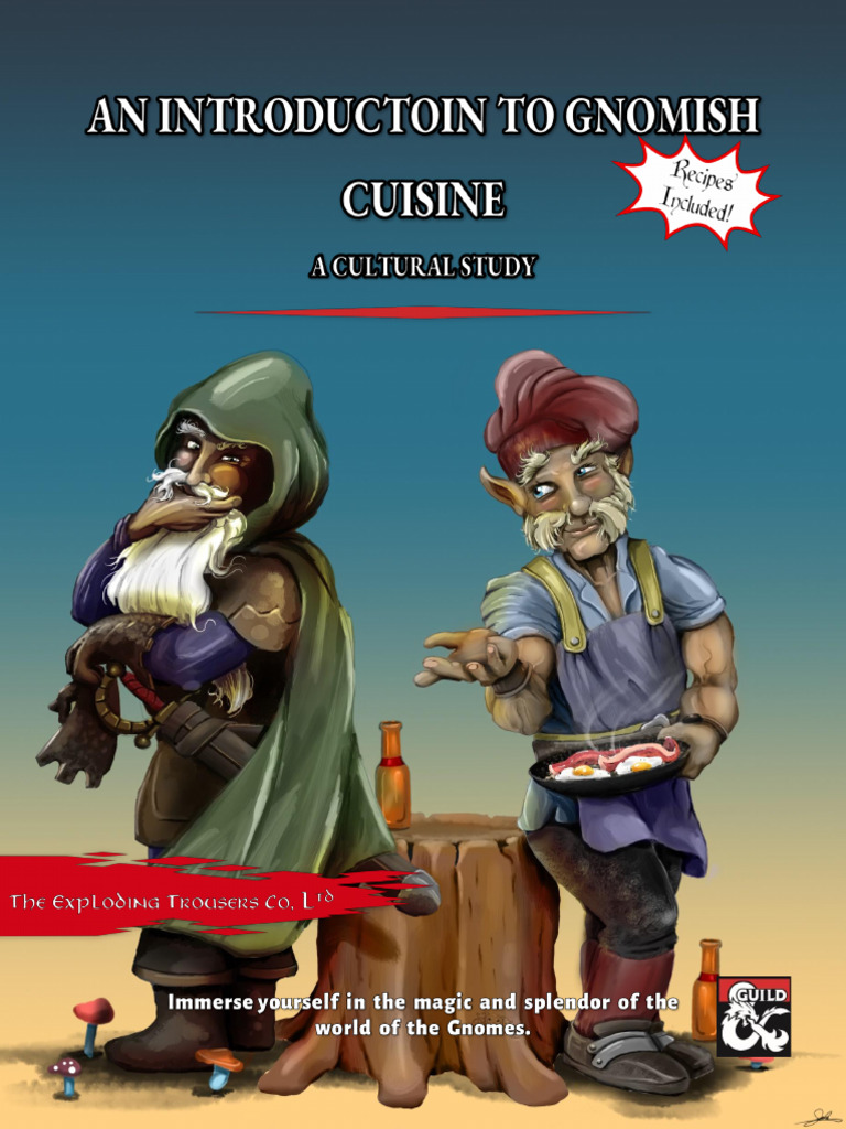 2608140-Gnomish Cuisine Basics V2.0 | PDF | Foods | Cuisine