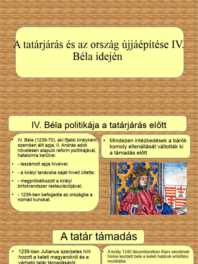 A Tatárjárás | PDF