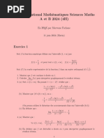 Examens Nationaux de Math 2003 À 2023 | PDF | Fonction (Mathématiques ...