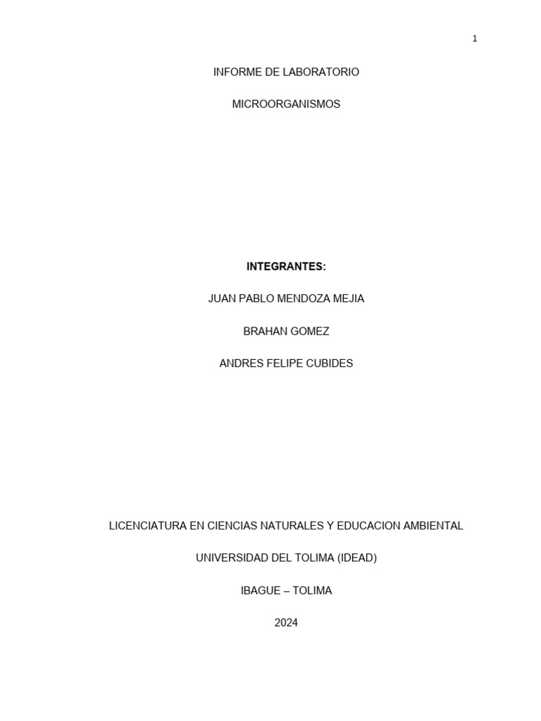 INFORME DE MICRO | Descargar gratis PDF | Las bacterias | Bacterias Gram-negativo