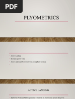 Plyometric Continuum for Jump Training | PDF