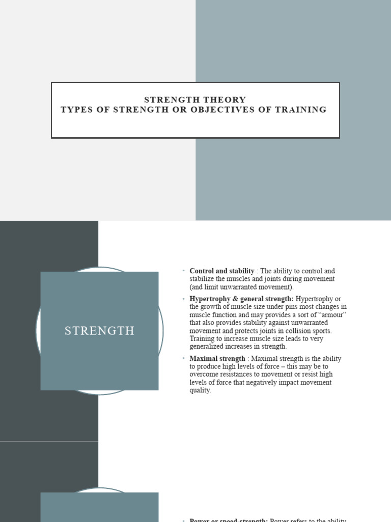 Strength - 2 | PDF | Strength Training | Physical Fitness