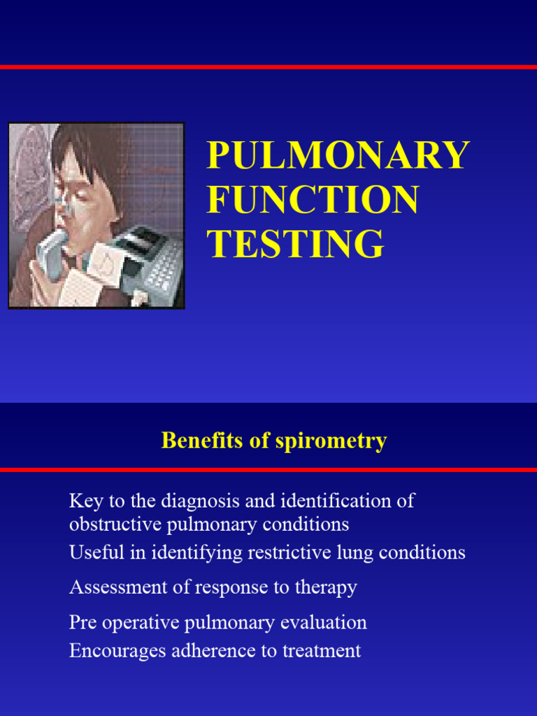 PFT ppt | PDF | Exhalation | Respiratory Diseases