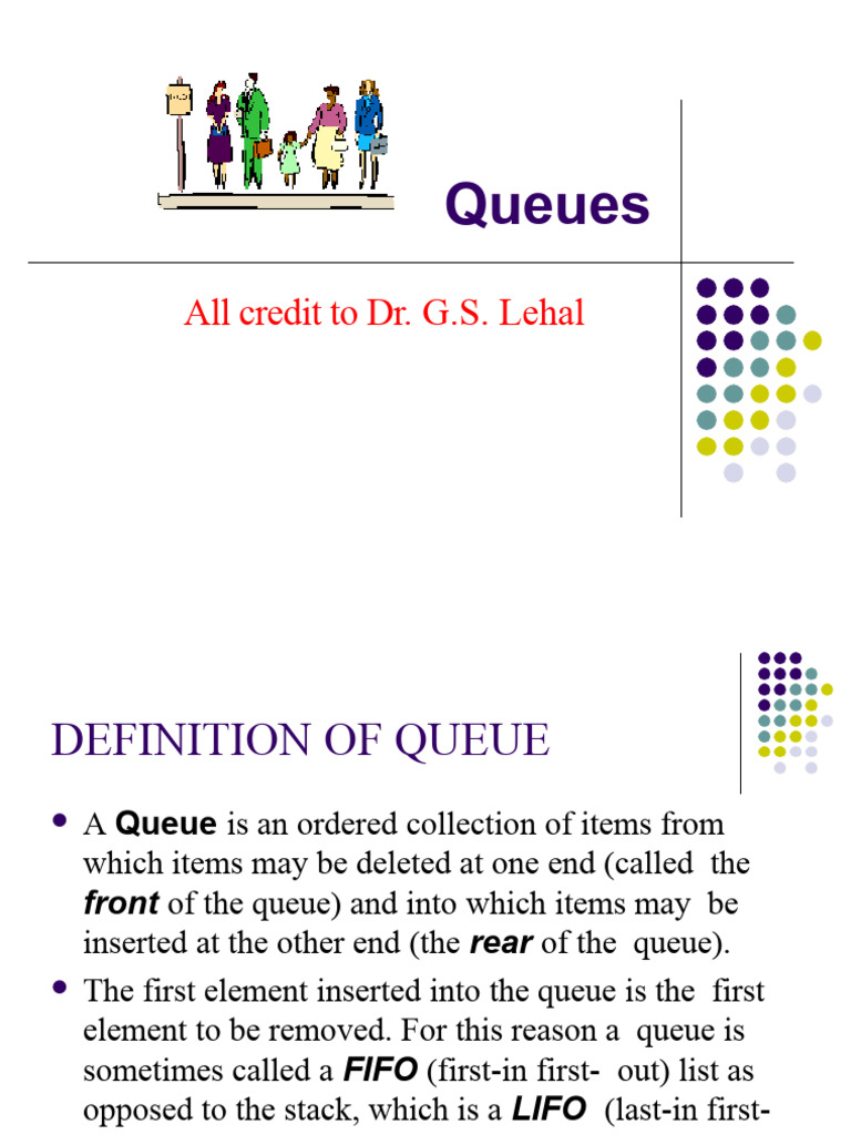 Queues | PDF | Queue (Abstract Data Type) | Computer Programming Queues | PDF | Queue (Abstract Data Type) | Computer Programming