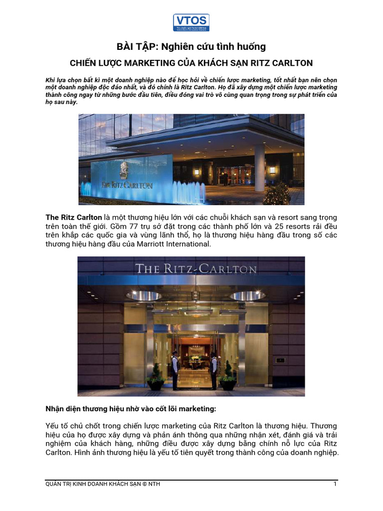 Case study_KS Ritz Carlton | PDF