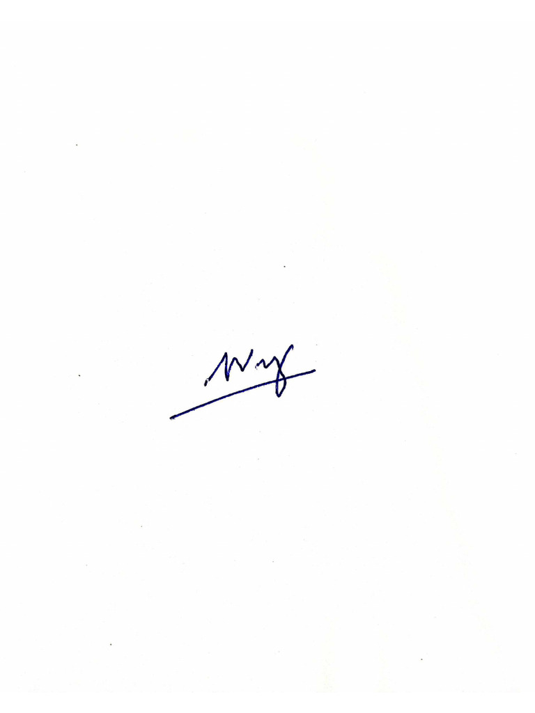 Manoranjan Sir Sign | PDF