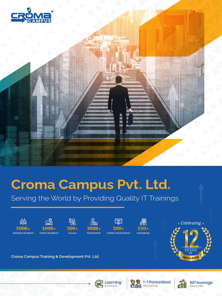 Croma Campus Training Programs Catalogue-1 | PDF | Career & Growth ...