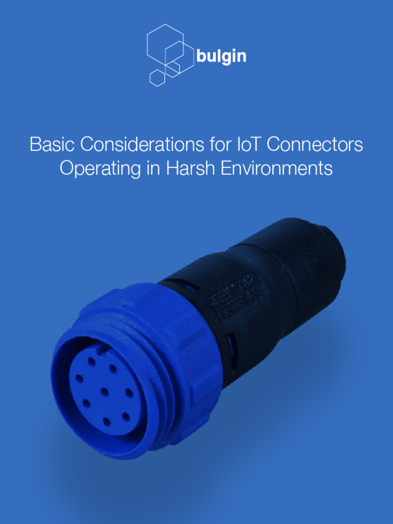 Bulgin_Basic_Considerations_forIOT_Connectors_Operating_in_Harsh_Environments | PDF | Internet ...