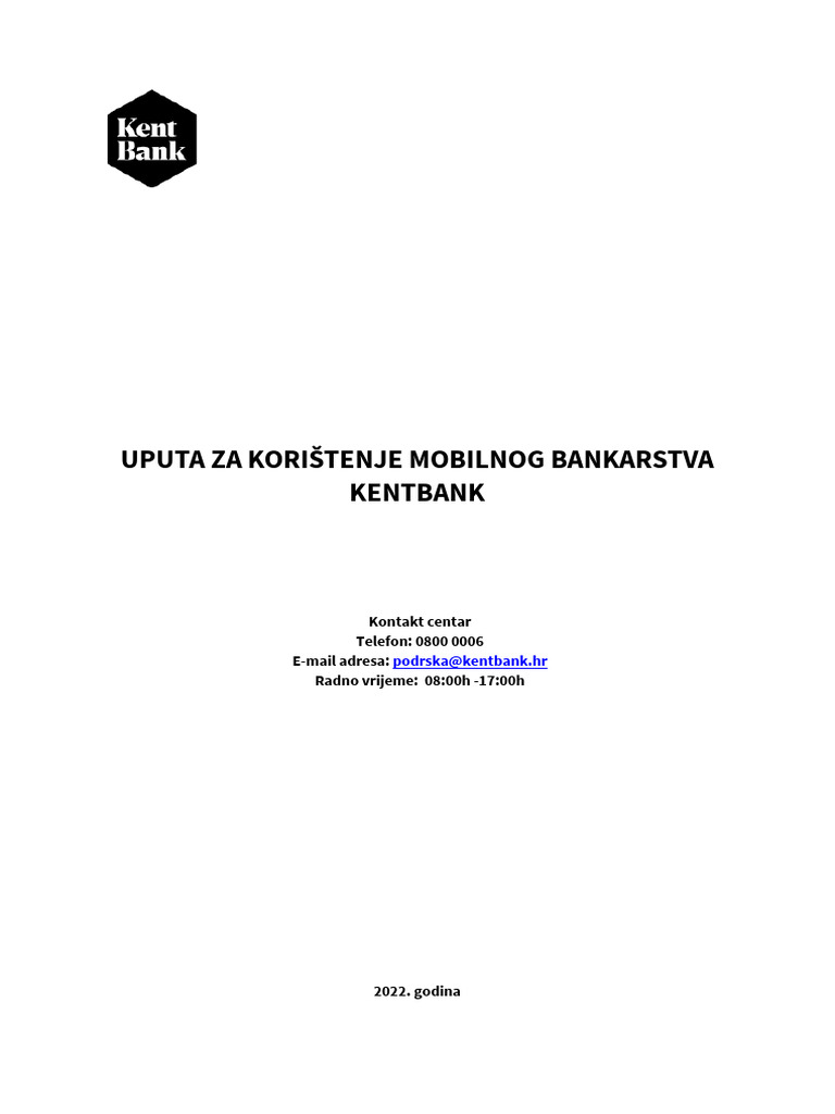 Uputa Za Kori Tenje Novog M-Kent | PDF
