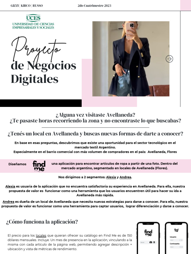 Tesis Find Me | PDF | Aplicación movil | Marca