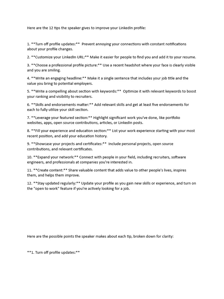 LinkedIn Optimization | PDF | Linked In | Recruitment