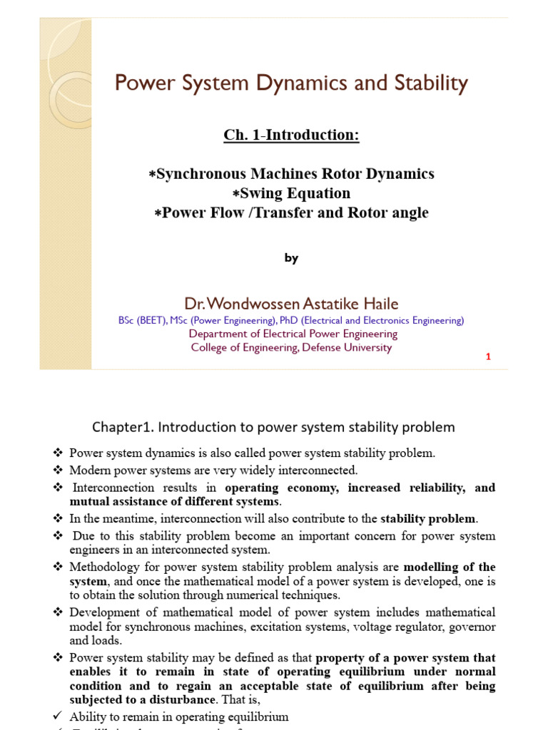 PSDS-CH .1 Introduction | PDF | Torque | Electric Motor