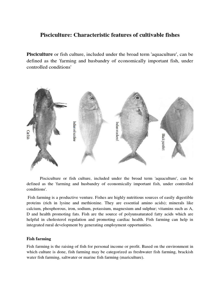 Fisheries Biology | PDF | Manure | Soil