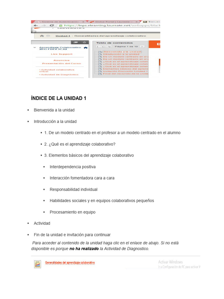 Unidad 1 | PDF | Aprendizaje | Maestros