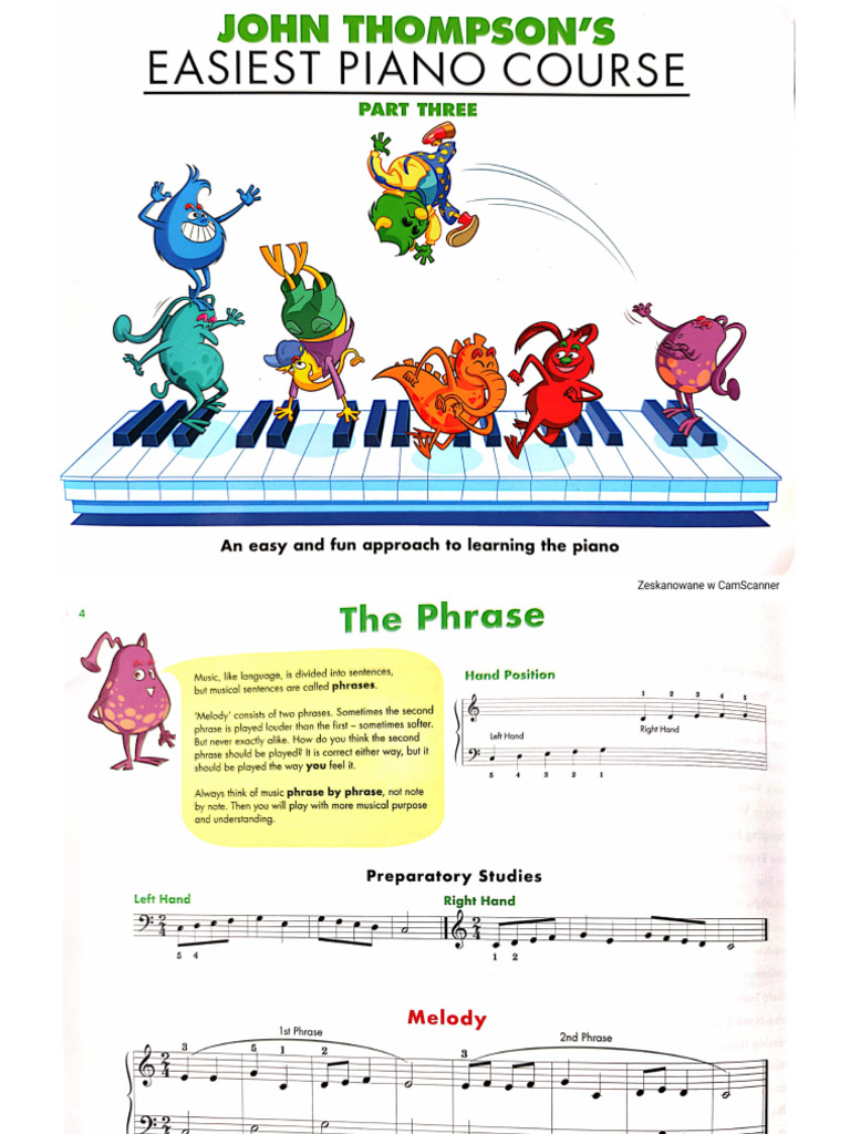 Thompson Easiest Piano Course 3 | PDF