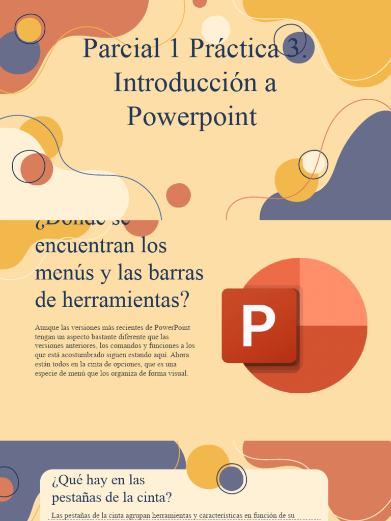 Parcial 1 Práctica 3. Introducción A Power Point PARTE 2 | PDF | Microsoft PowerPoint | Informática