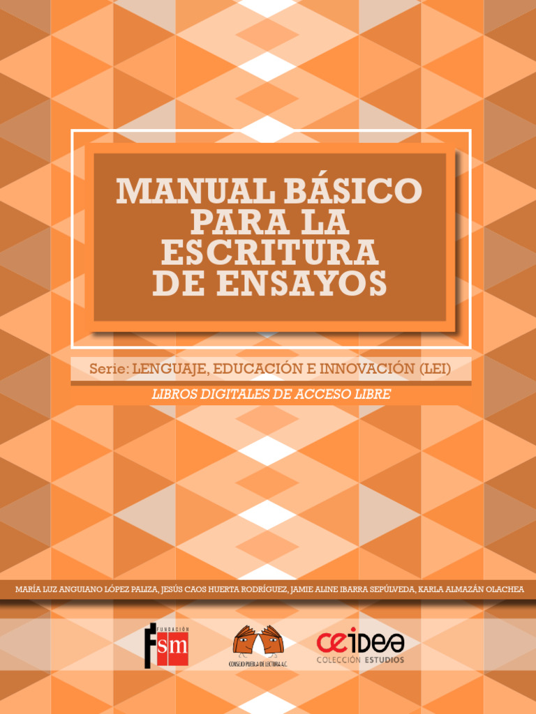 Manual de Escritura de Ensayos Académicos | PDF | Estudios de idiomas ...