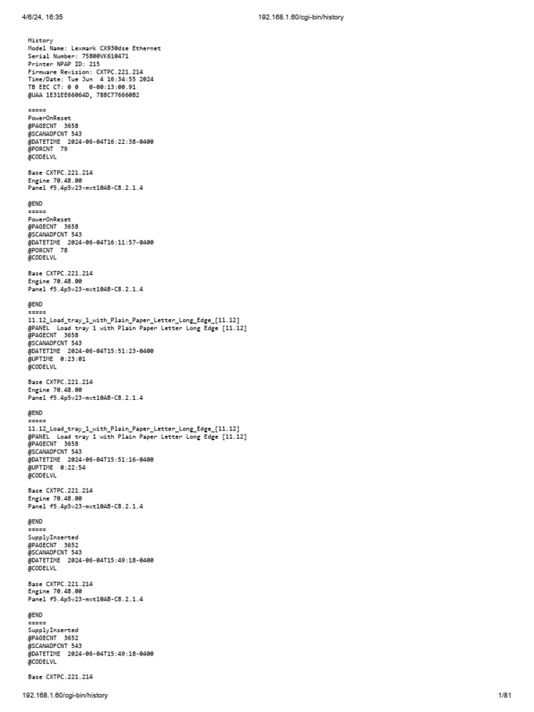 Informacion Cx960 Gil History | PDF | Software | Computer Engineering