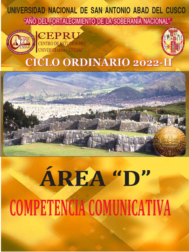 Competencia Comunicativa Area D | PDF | Comunicación | Dialecto