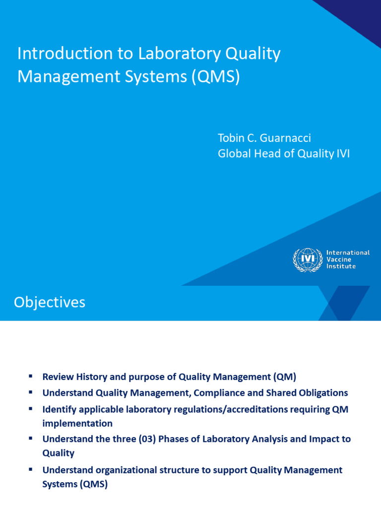 315 Workshop 3 Introduction To Quality Management System Qms | PDF ...