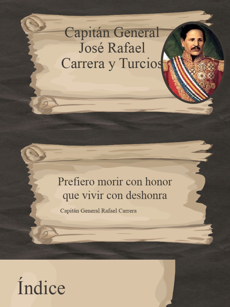 General Rafael Carrera | PDF | Guatemala