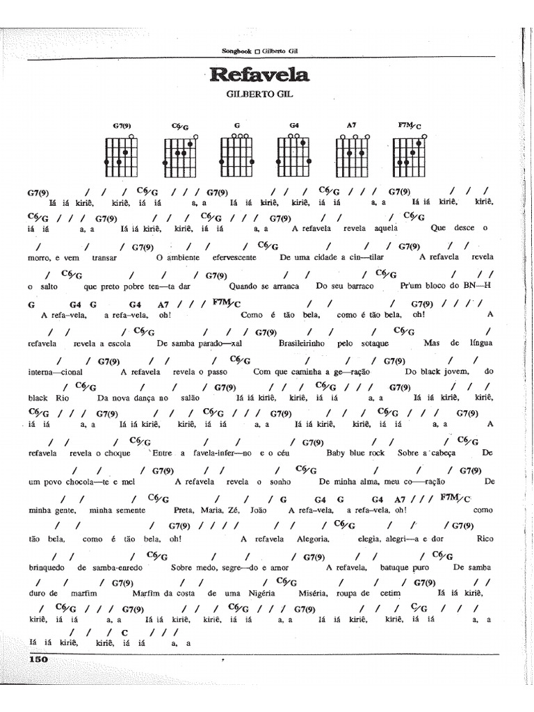 Refavela - Gilberto Gil | PDF