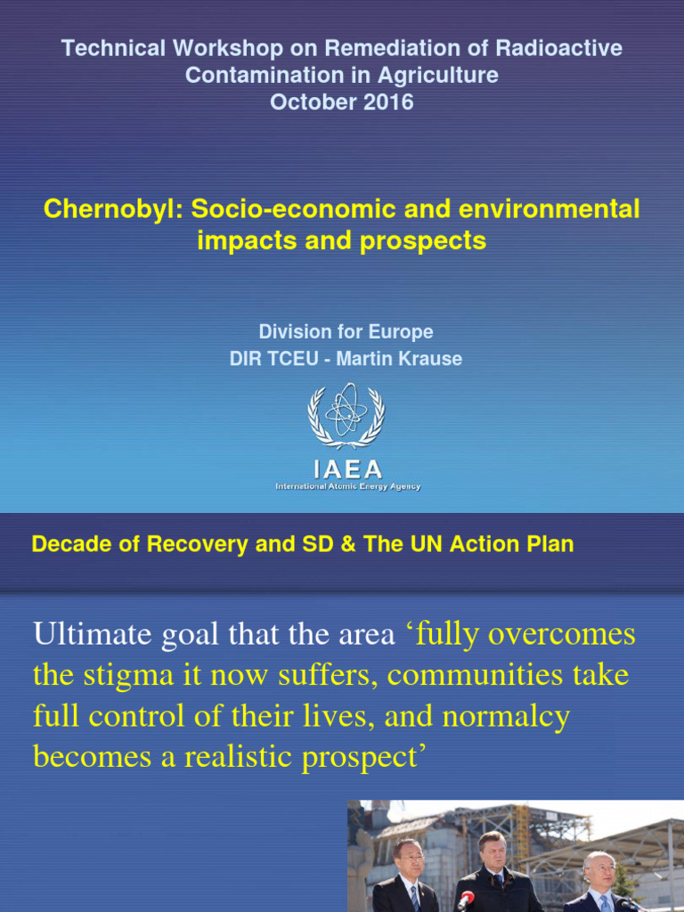 t5 02 Chernobyl-Presentation Krause | PDF | Chernobyl Disaster | International Atomic Energy Agency