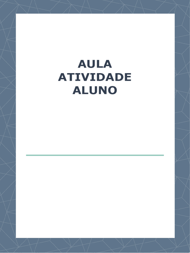 ATIVIDADE AULA 1 | Download grátis PDF | Negociação | Comunicação