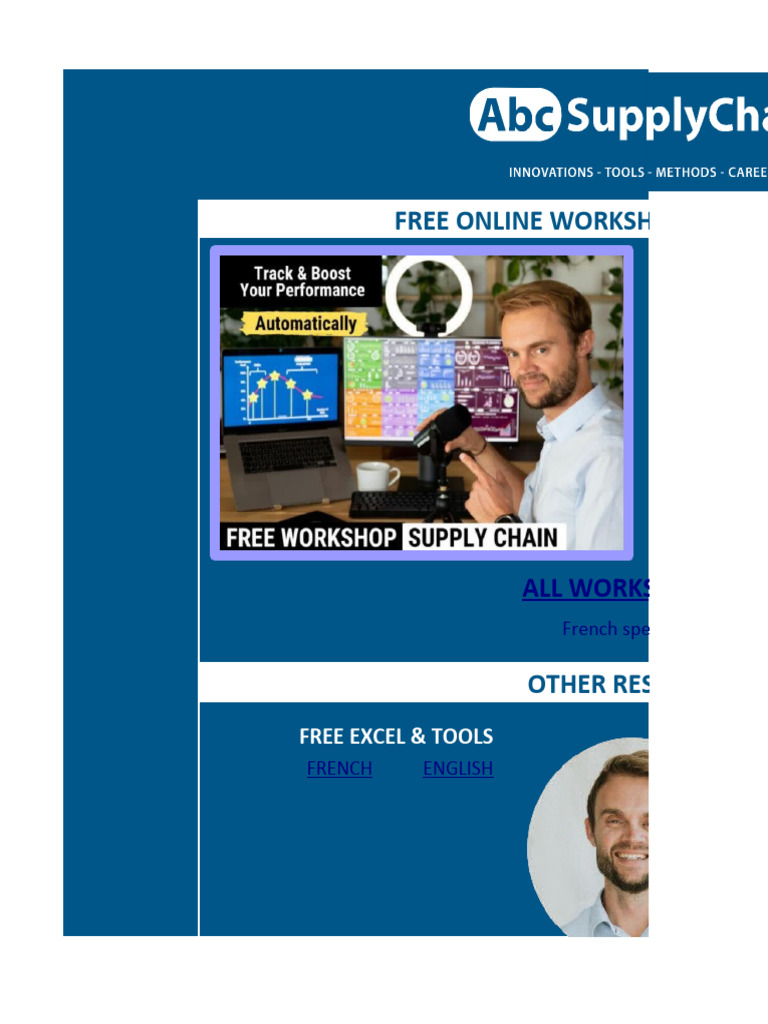Lead Time AbcSupplyChain | PDF | Microsoft Excel | Computing