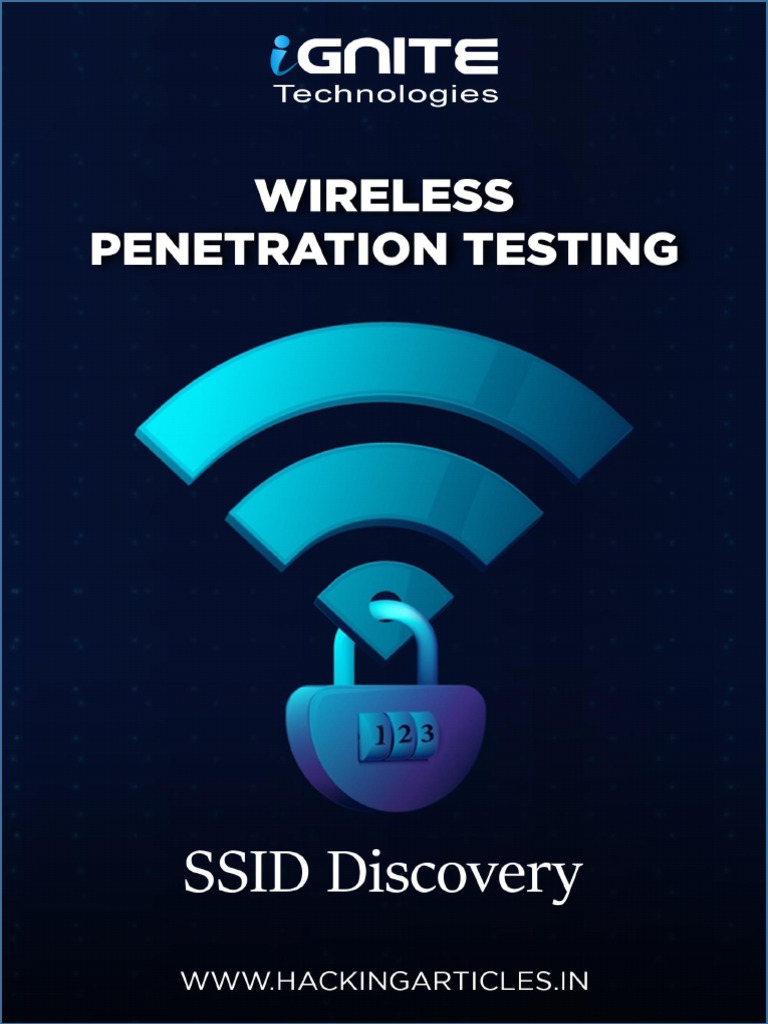 Wireless Penetration Testing - SSID Discovery | PDF | Wi Fi | Data ...