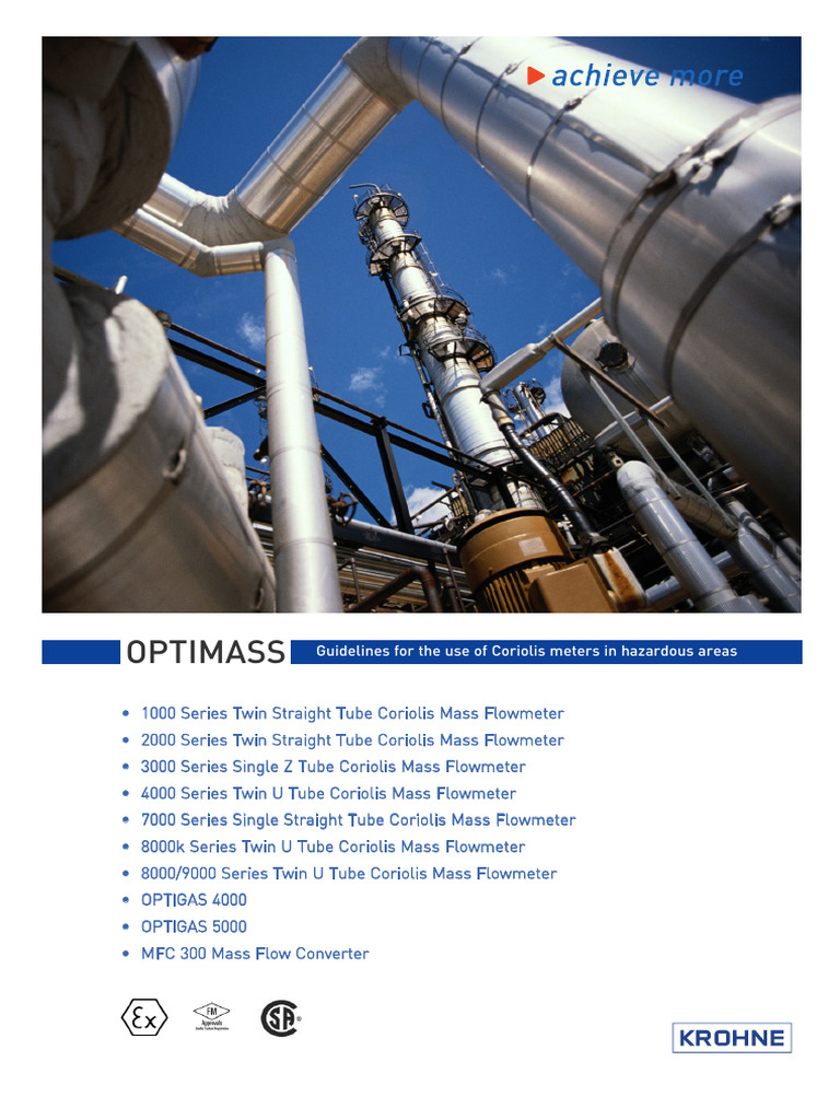 Krohne 5000 S15 | PDF | Flow Measurement | Power Supply