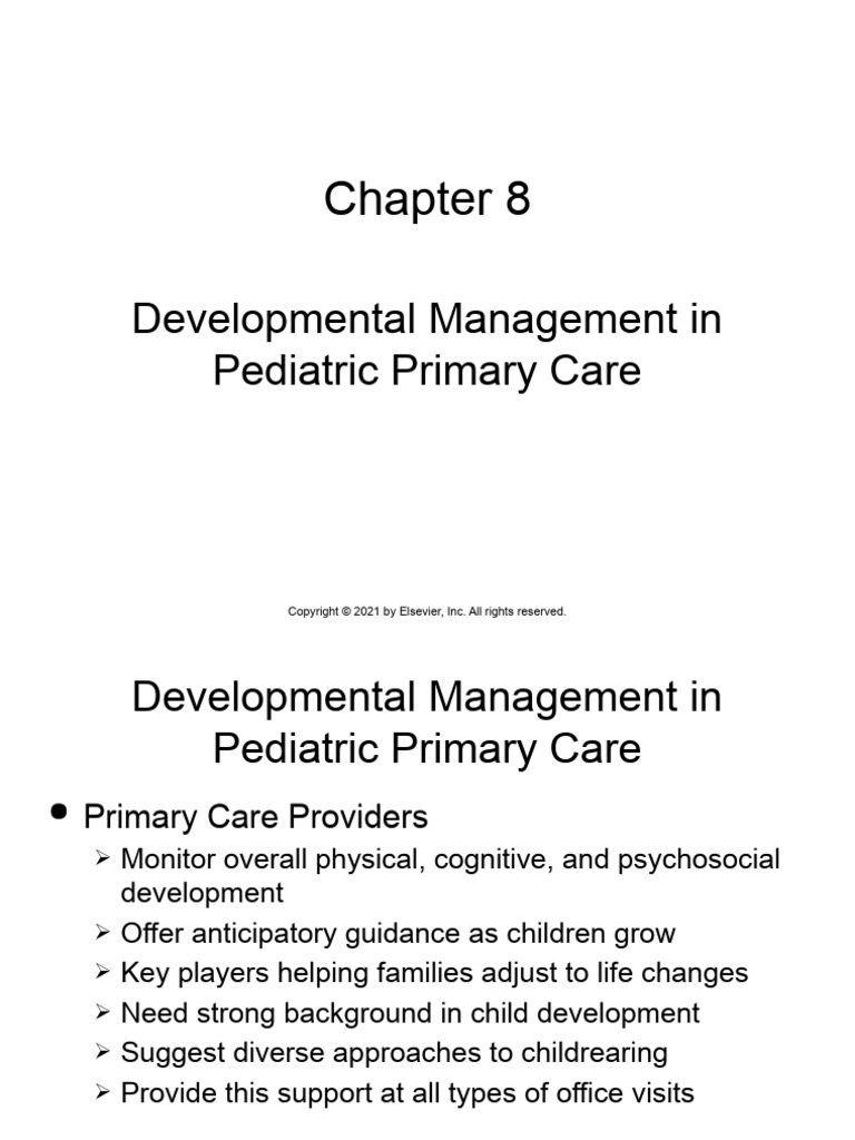 Developmental Management CH 8 | PDF | Child Development | Id