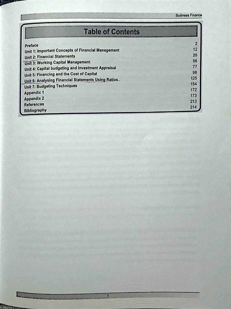 Business Finance Book 1 - Compressed | PDF