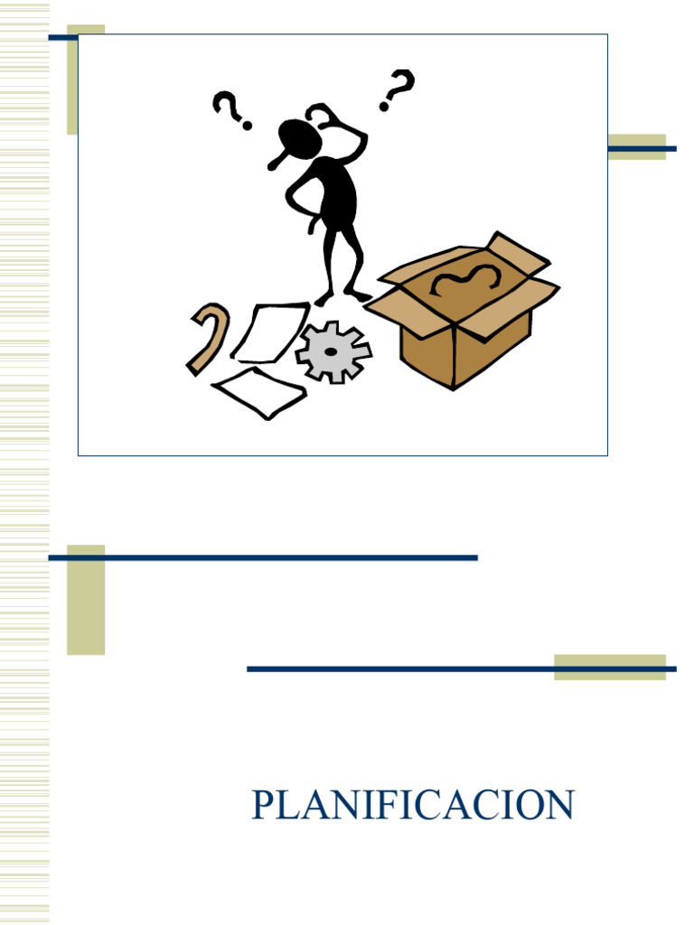 CLASE PLANIFICACION Clase 2 | PDF | Planificación