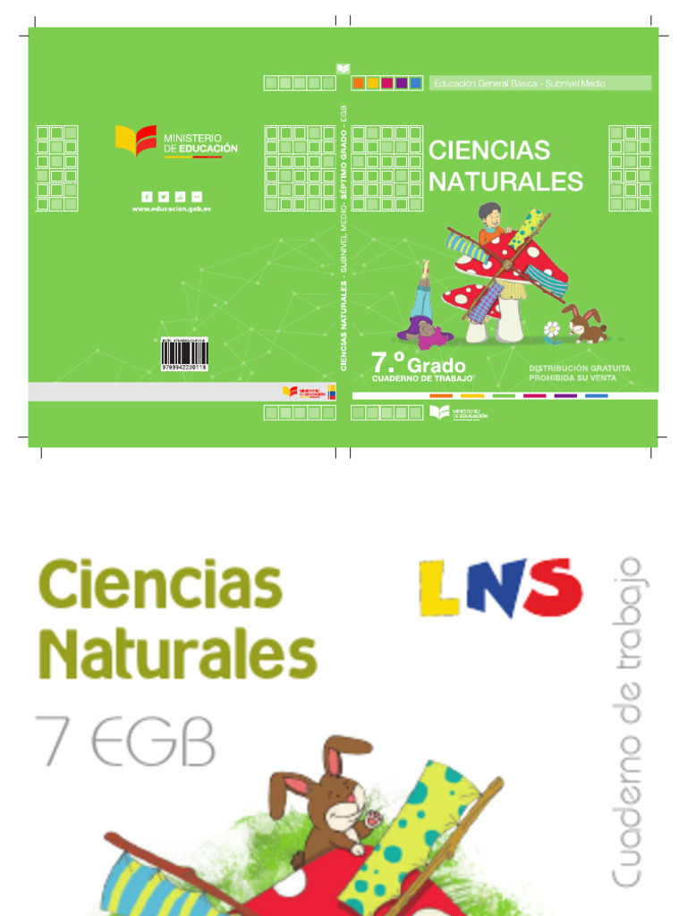 Cuaderno de Trabajo de Ciencias Naturales 7 | PDF | Enseñando | Reptil