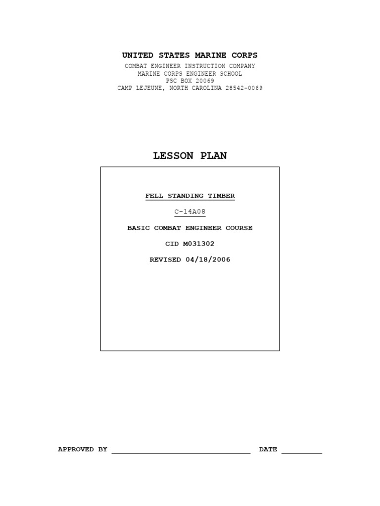 Usmc Tree Cutting | PDF | Rope | Gasoline