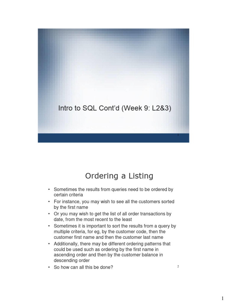 Is222 - Listing | PDF | Table (Database) | Relational Database