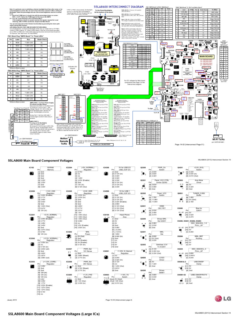 LG Interconnect LED 55LA8600 | PDF | Electronic Engineering | Manufactured Goods