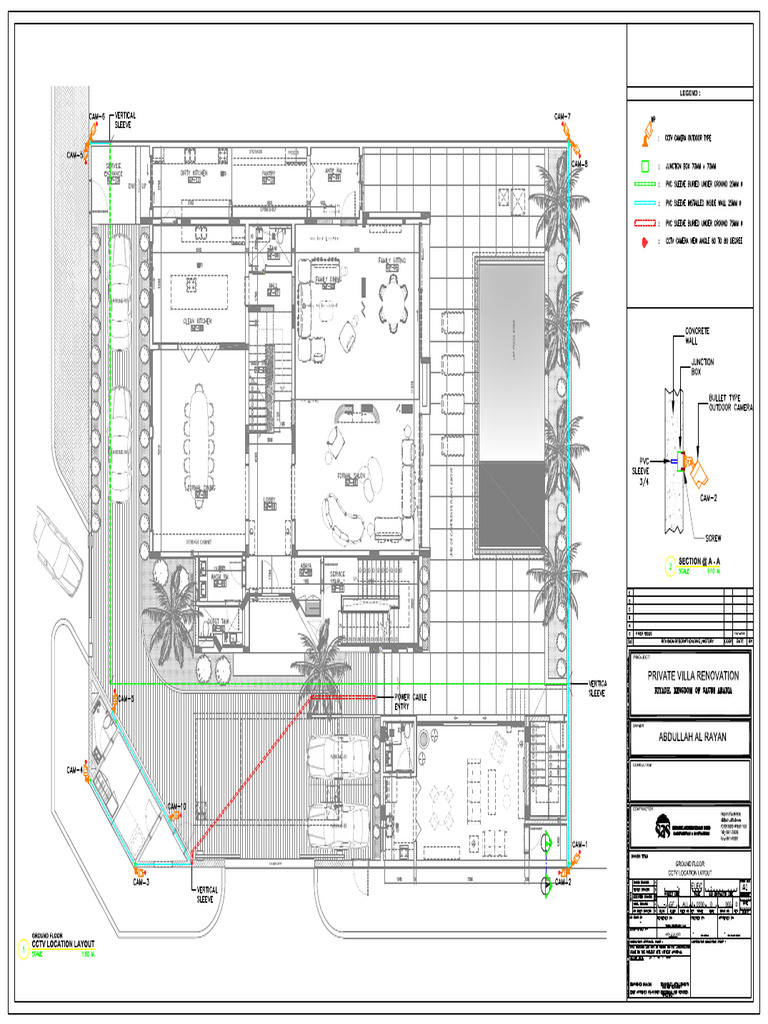 Ground Floor CCTV Location Layout | PDF