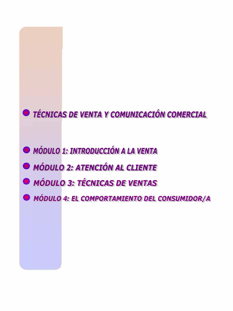 Comunicación comercial - indice | PDF