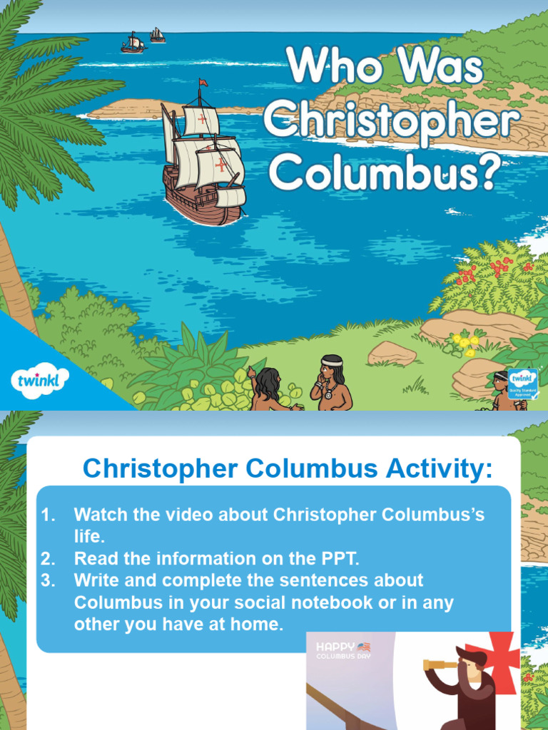 Columbus' Voyage | PDF | Christopher Columbus | New World