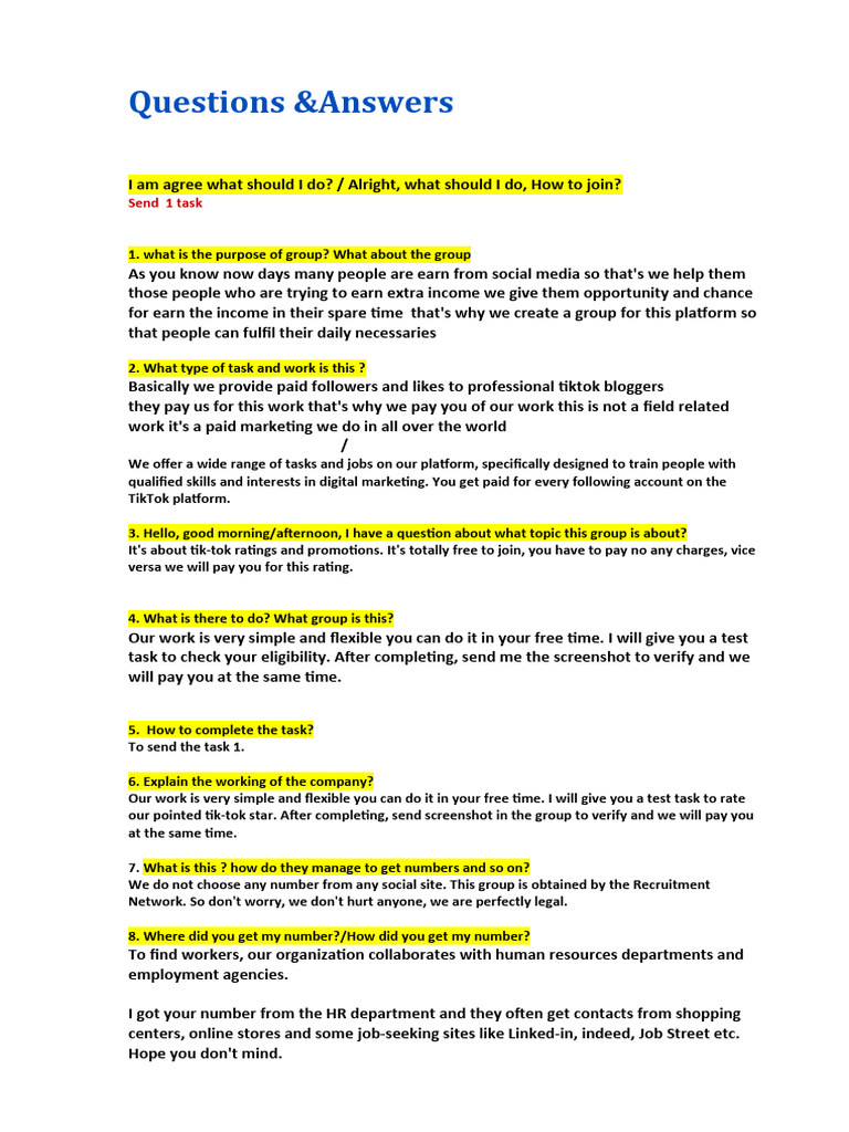 Questions &answers | PDF | Banks | Linked In