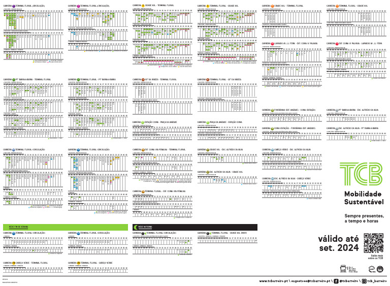 TCB-Horarios ABR2024 | PDF