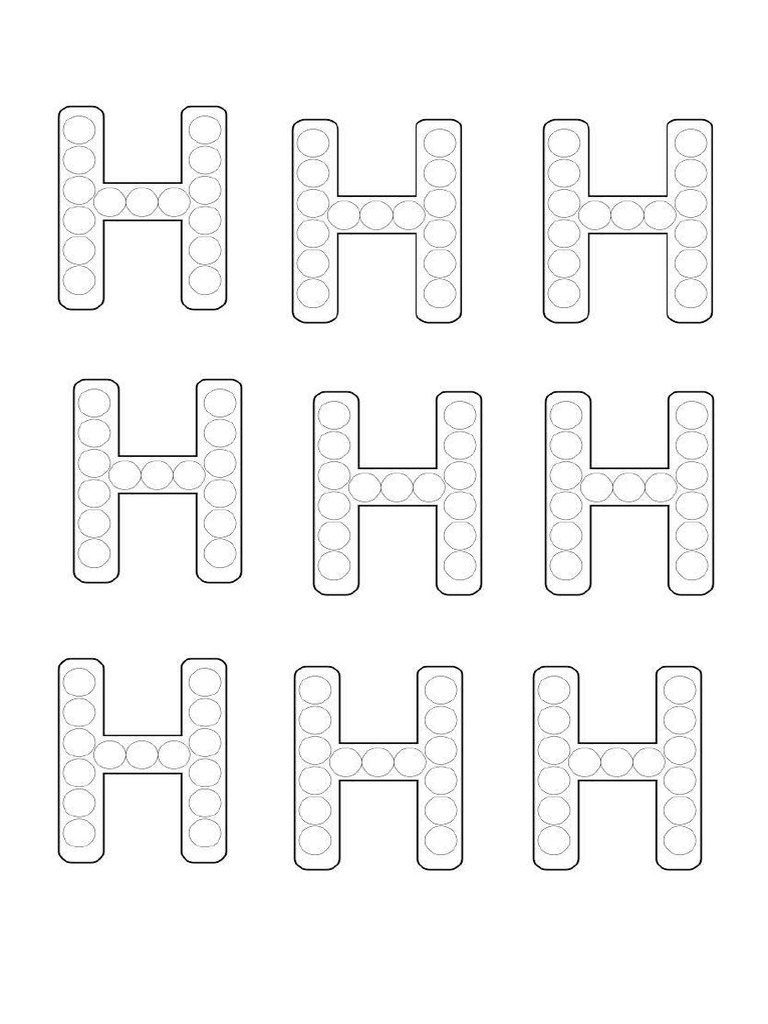 LETTER h | PDF