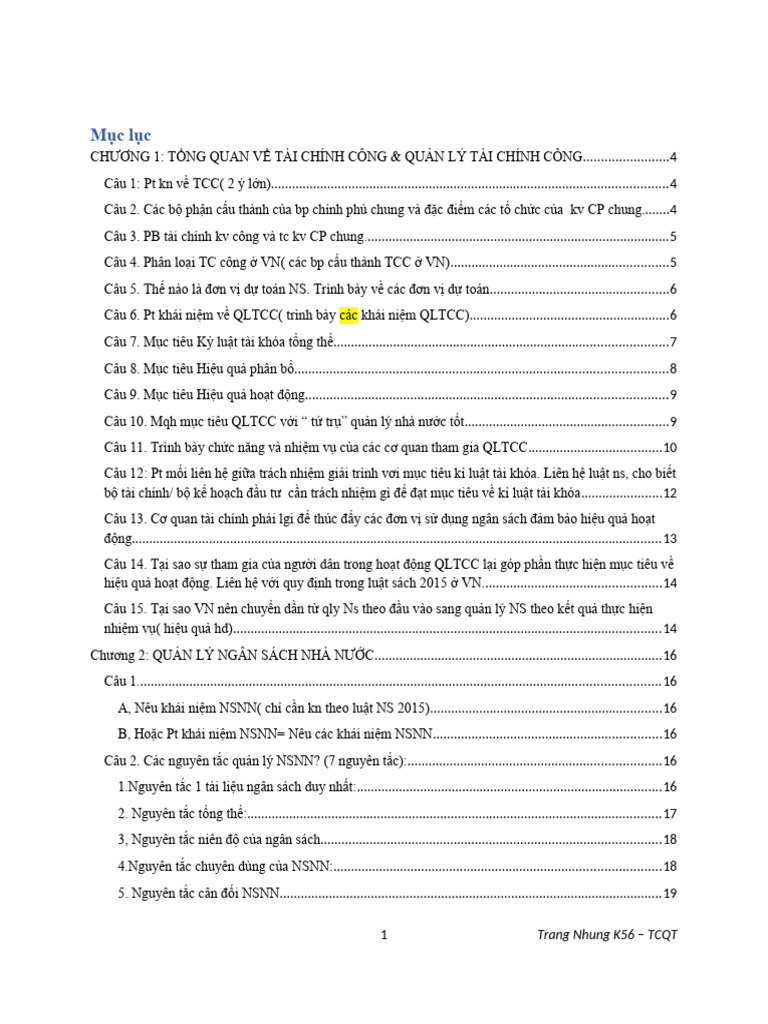 de-cuong-qltcc-tai-lieu-on-tap | PDF